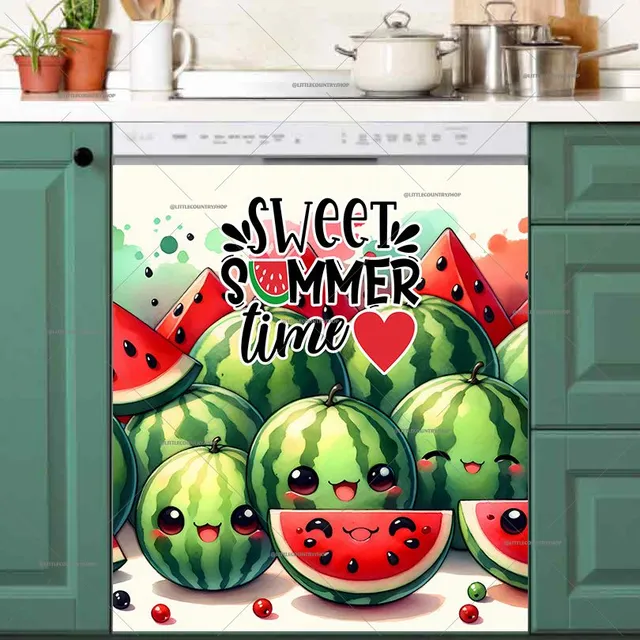 Sweet Summer Time Watermelons | Little Country Shop Dishwasher and ...